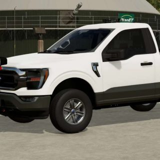 2021 F150 Single Cab V1.0 FS22 Mod | Farming Simulator 22 Mod