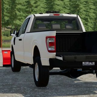 2021 F150 Single Cab V1.0 FS22 Mod | Farming Simulator 22 Mod
