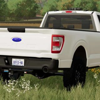 2021 F150 Single Cab V1.0 FS22 Mod | Farming Simulator 22 Mod