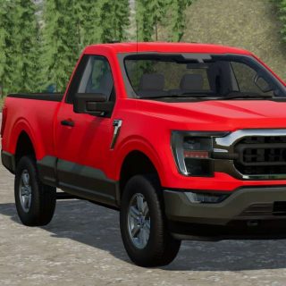 2021 F150 Single Cab V1.0 FS22 Mod | Farming Simulator 22 Mod