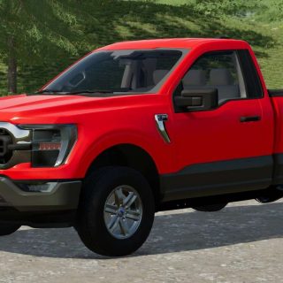 2021 F150 Single Cab V1.0 FS22 Mod | Farming Simulator 22 Mod