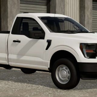 2021 F150 Single Cab V1.0 FS22 Mod | Farming Simulator 22 Mod
