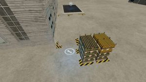 Additional Pallet Storage v1.0 FS22 Mod | Farming Simulator 22 Mod