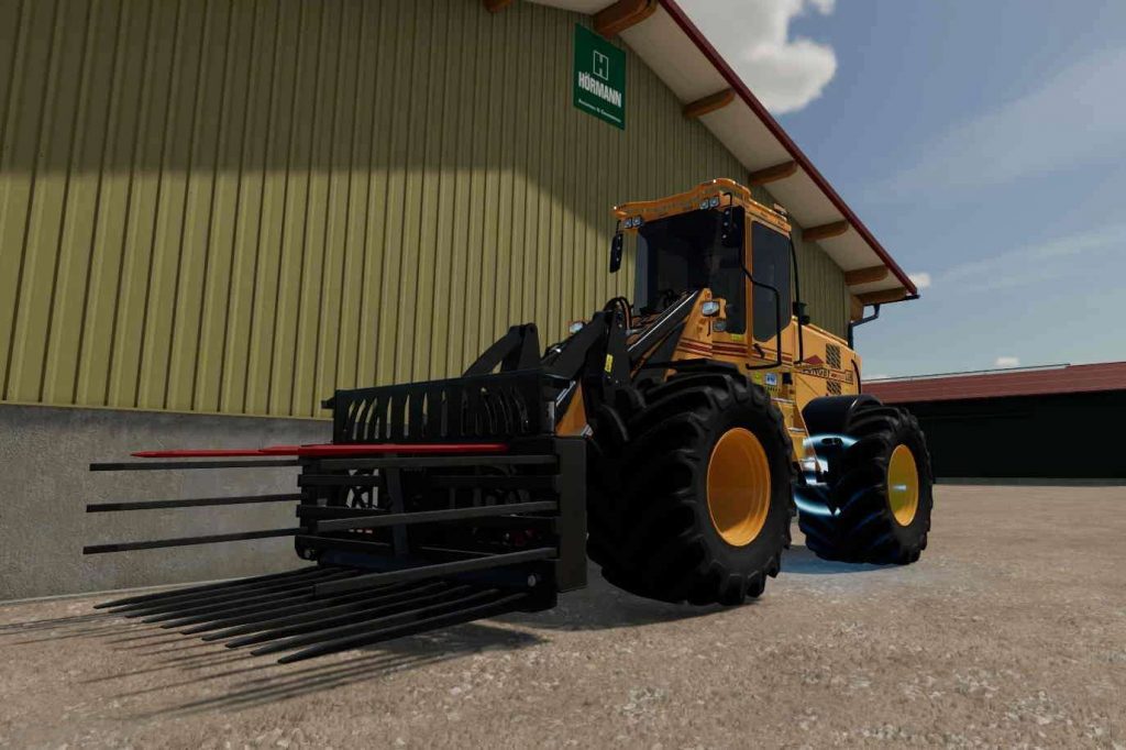ALBUTT wheelLoaderSilageFork v1.0 FS22 Mod | Farming Simulator 22 Mod