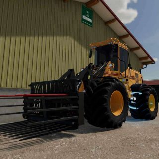 ALBUTT wheelLoaderSilageFork v1.0 FS22 Mod | Farming Simulator 22 Mod