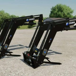 Aloe Frontloader Improved v1.0 FS22 Mod | Farming Simulator 22 Mod