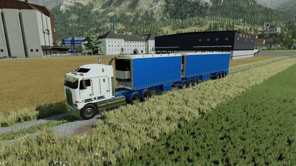 Australian Tautliner Trailer Pack v1.0 FS22 Mod | Farming Simulator 22 Mod