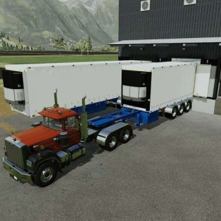Australian Tautliner Trailer Pack v1.0 FS22 Mod | Farming Simulator 22 Mod