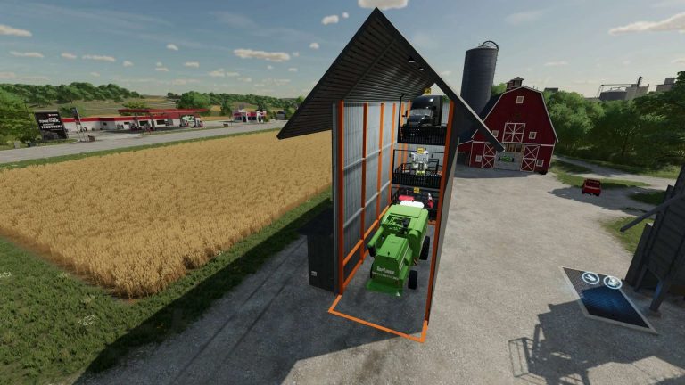 Auto Multi Garage v1.0 FS22 Mod | Farming Simulator 22 Mod