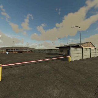 Automatic Barriers (Prefab) v1.1 FS22 Mod | Farming Simulator 22 Mod