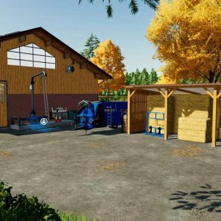 Big Cow Barn v1.0 FS22 Mod | Farming Simulator 22 Mod