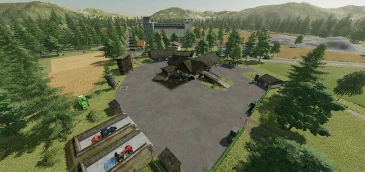 Castelnaud Map v1.0 FS22 Mod | Farming Simulator 22 Mod