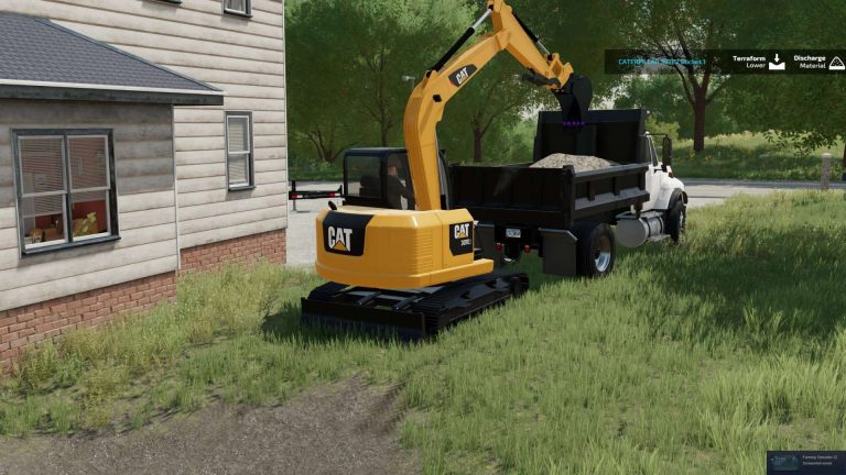 CAT 307E2 official v1.0 FS22 Mod | Farming Simulator 22 Mod