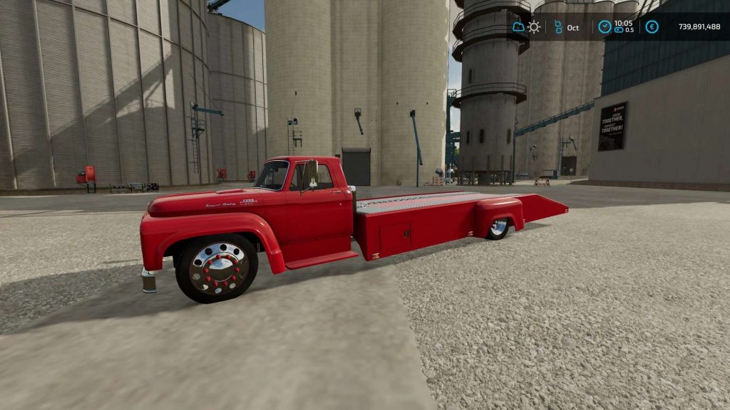 Chevy Ramp Truck v1.0 FS22 Mod | Farming Simulator 22 Mod