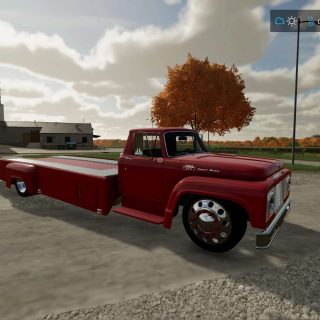 Chevy Ramp Truck v1.0 FS22 Mod | Farming Simulator 22 Mod