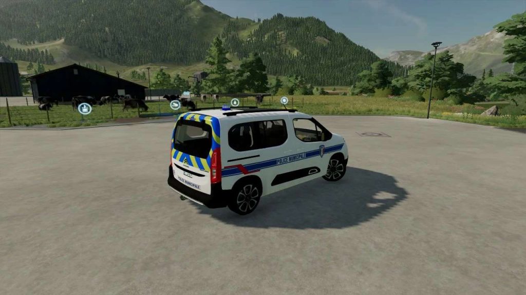 Citroën Berlingo XTR Police Municipale v1.0 FS22 Mod | Farming ...