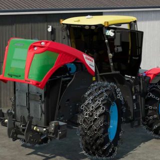 Claas Xerion 5000-4200 v1.0 FS22 Mod | Farming Simulator 22 Mod