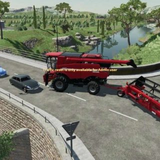 Clear Traffic Jams v1.0 FS22 Mod | Farming Simulator 22 Mod