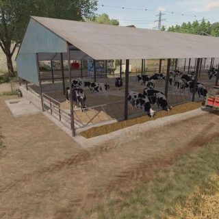 Cow Farm Pack v1.0 FS22 Mod | Farming Simulator 22 Mod