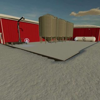 Crooked Creek Hog Shed v1.0 FS22 Mod | Farming Simulator 22 Mod