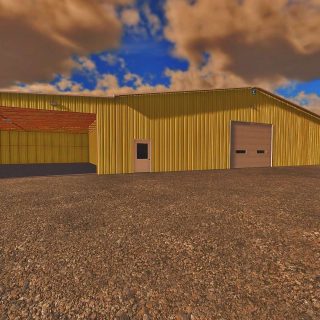 Crooked Creek Hog Shed v1.0 FS22 Mod | Farming Simulator 22 Mod
