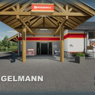 Dengelmann Supermarket v1.0 FS22 Mod | Farming Simulator 22 Mod