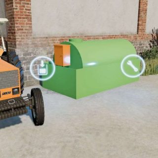 Diesel tank v1.0 FS22 Mod | Farming Simulator 22 Mod
