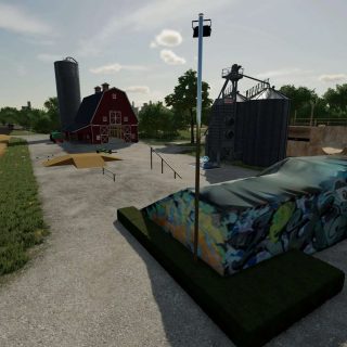 DIY Skate Park v1.0 FS22 Mod | Farming Simulator 22 Mod
