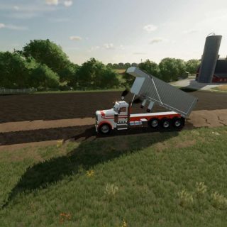 Doomsday peterbilt 389 dump truck v1.0 FS22 Mod | Farming Simulator 22 Mod