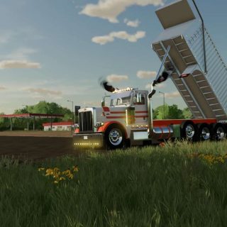 Doomsday peterbilt 389 dump truck v1.0 FS22 Mod | Farming Simulator 22 Mod