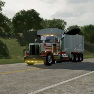 Doomsday peterbilt 389 dump truck v1.0 FS22 Mod | Farming Simulator 22 Mod
