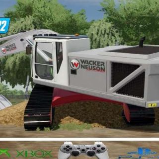 EXCAVATOR WACKER NEUSON v1.0 FS22 Mod | Farming Simulator 22 Mod