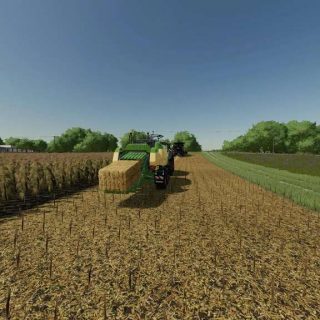 Extended Straw Crops v1.0 FS22 Mod | Farming Simulator 22 Mod