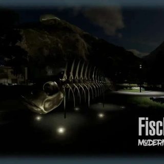 Fish Skeleton v1.0 FS22 Mod | Farming Simulator 22 Mod