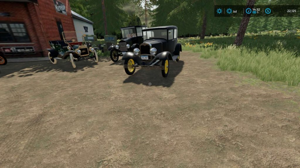 Ford model T and model A v1.0 FS22 Mod | Farming Simulator 22 Mod