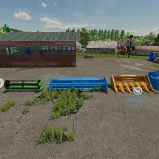 FS22 Kharon Retro TSZ Pack v1.0 FS22 Mod | Farming Simulator 22 Mod