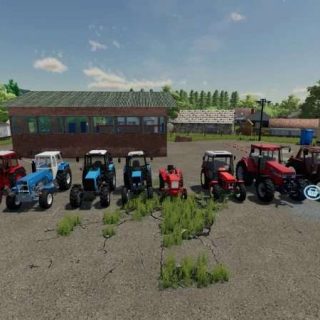 FS22 Kharon Retro TSZ Pack v1.0 FS22 Mod | Farming Simulator 22 Mod