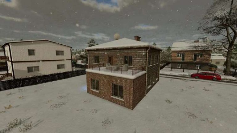 Rudera house v1.0 FS22 Mod | Farming Simulator 22 Mod