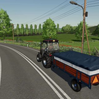Vine Hand Harvest Trailer v1.1 FS22 Mod | Farming Simulator 22 Mod