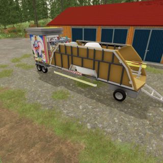 FUNFAIR TRAILERS PACK v1.0 FS22 Mod | Farming Simulator 22 Mod