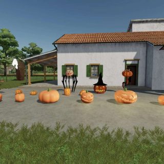 Halloween DLC Pack v1.0 FS22 Mod | Farming Simulator 22 Mod