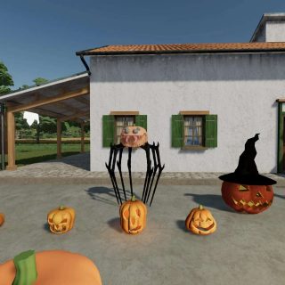 Halloween DLC Pack v1.0 FS22 Mod | Farming Simulator 22 Mod