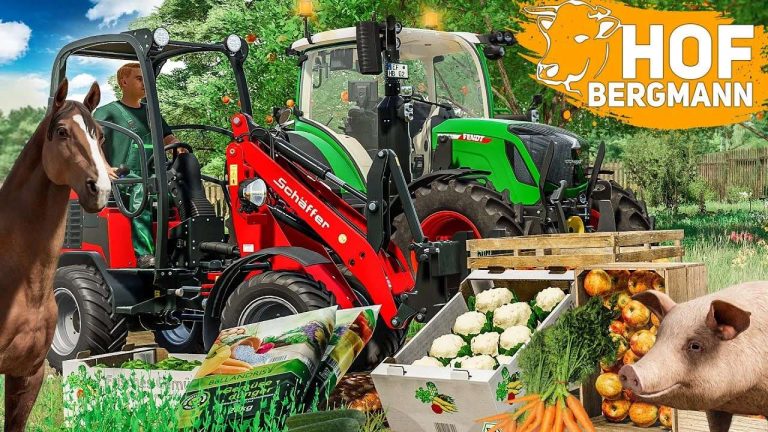 Hof Bergmann v1.0.0.2 FS22 Mod | Farming Simulator 22 Mod