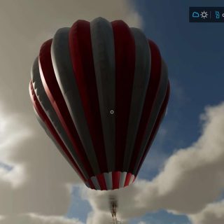 Hot air balloon v1.0 FS22 Mod | Farming Simulator 22 Mod