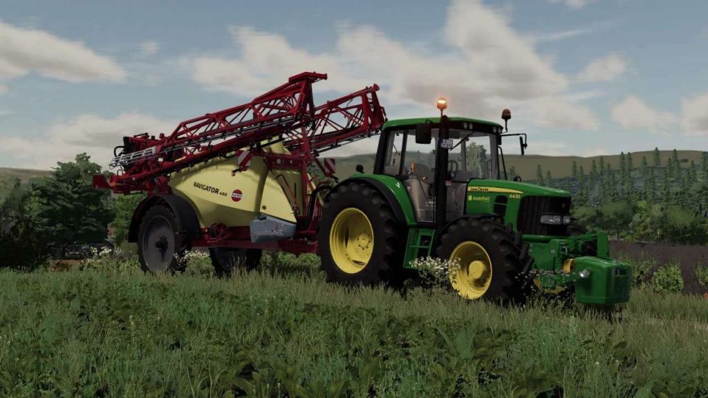 John Deere 6030 4cyl Sounds Prefab v1.0 FS22 Mod | Farming Simulator 22 Mod