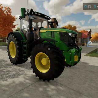 John Deere 6R GEN 2 edited V1.0 FS22 Mod | Farming Simulator 22 Mod