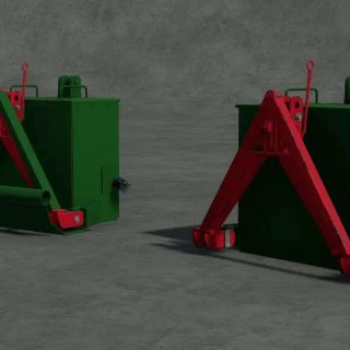 John Deere 850kg Weight v1.0 FS22 Mod | Farming Simulator 22 Mod