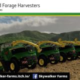 John Deere 9000 Series Self-Propelled Forage Harvesters v1.0 FS22 Mod ...