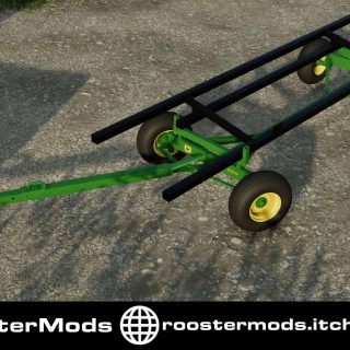 John Deere Header Cart v1.0 FS22 Mod | Farming Simulator 22 Mod