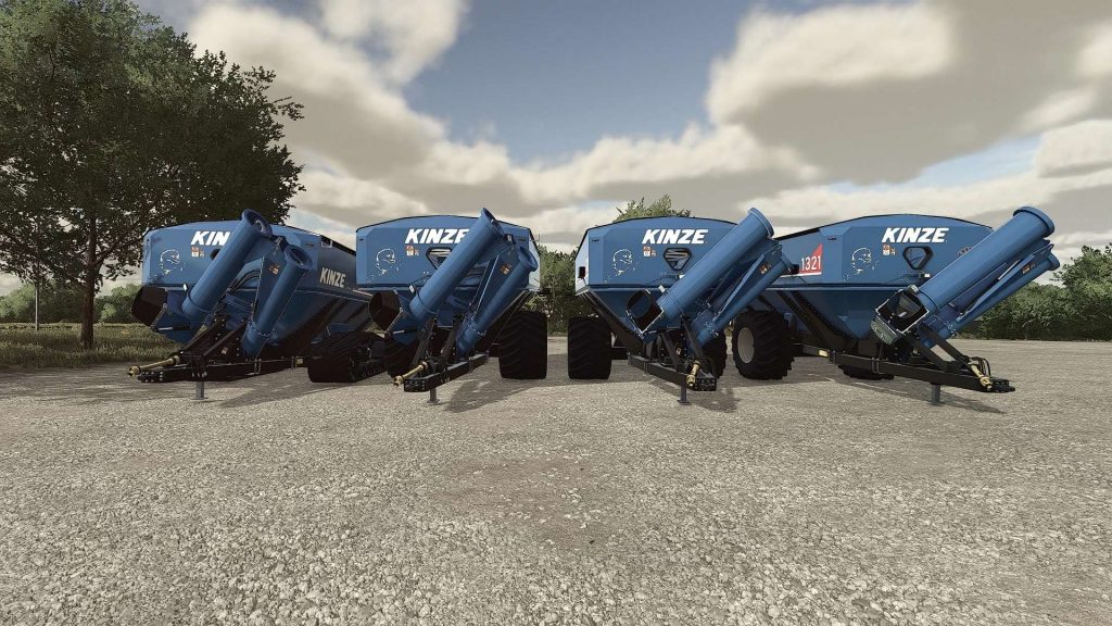 Kinze 1321 Dual Auger Cart v1.0.0.4 FS22 Mod | Farming Simulator 22 Mod